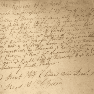 New England's Hidden Histories - Congregational Library & Archives